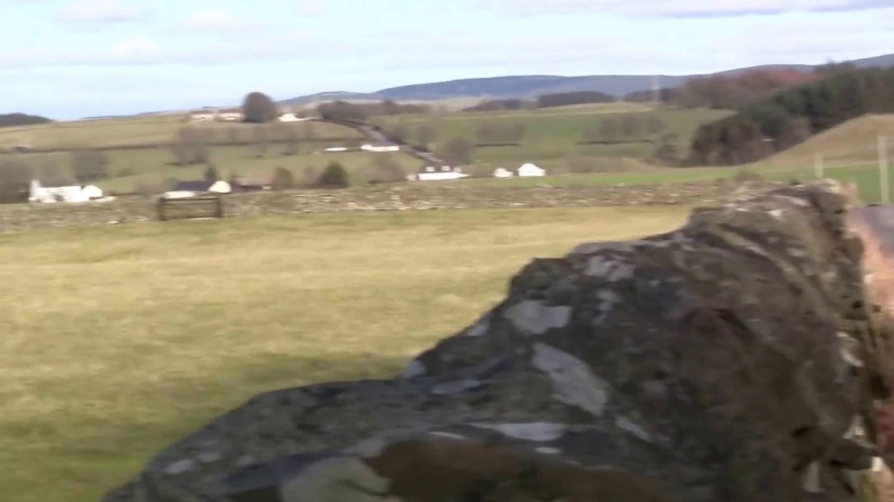 Pan Am 103 crash site Tundergarth Church Lockerbie - YouTube