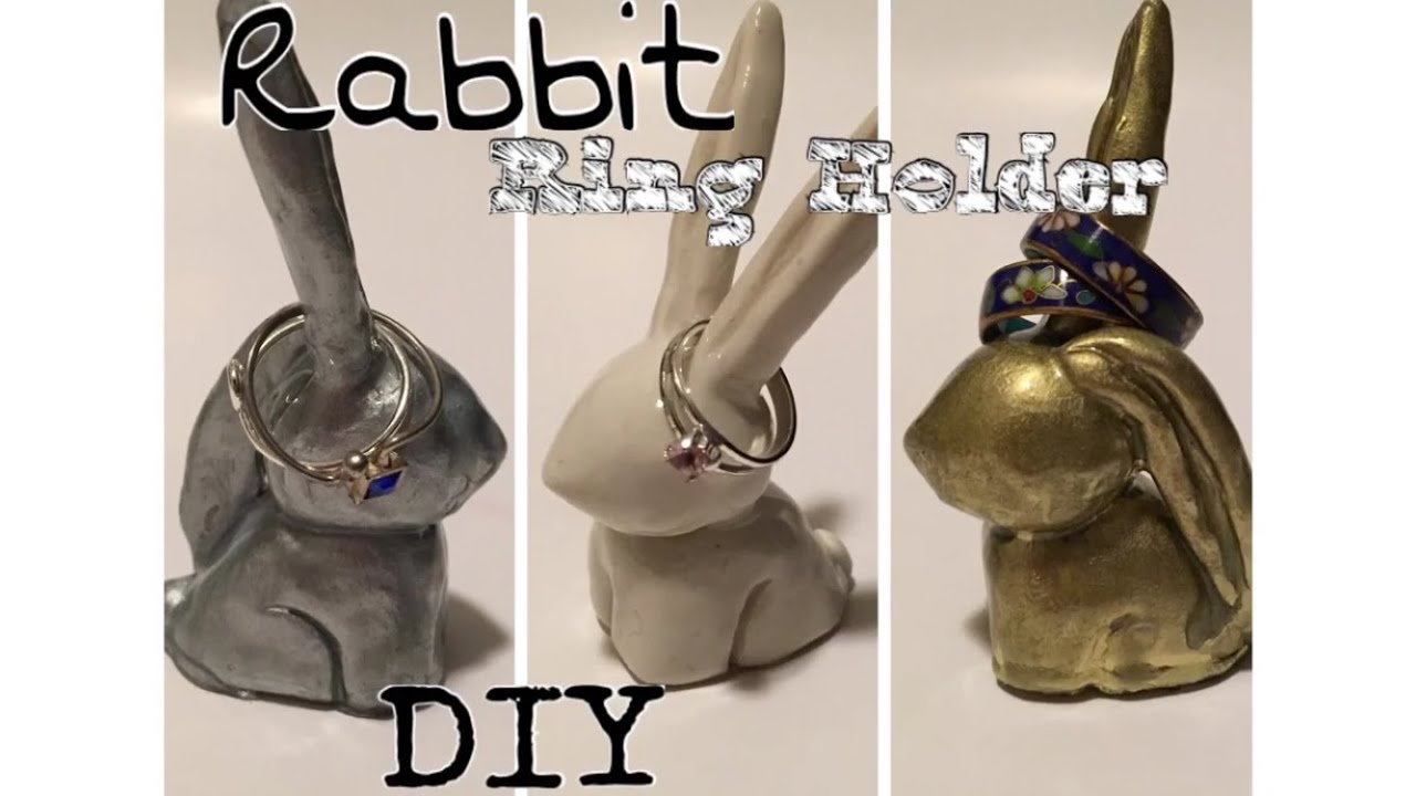 Rabbit Ring Holder DIY - YouTube