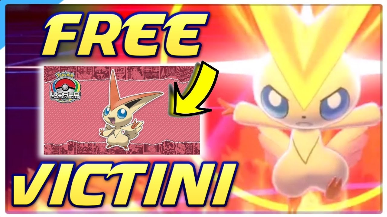FREE Event VICTINI! Pokemon VGC Series 13 Sword and Shield Competitive ...