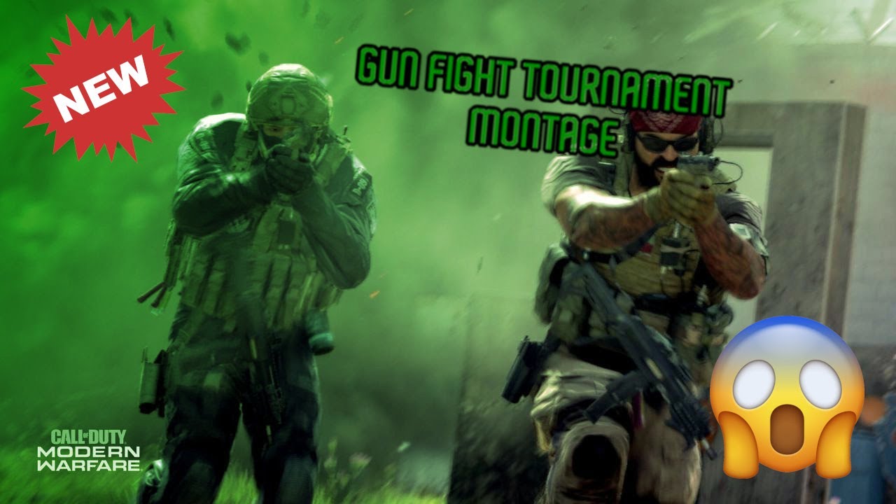 GUN FIGHT TOURNAMENT MONTAGE!! ( CALL OF DUTY MODERN WARFARE ) - YouTube