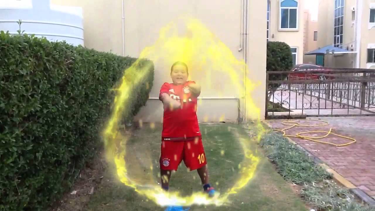 Boy power up - YouTube