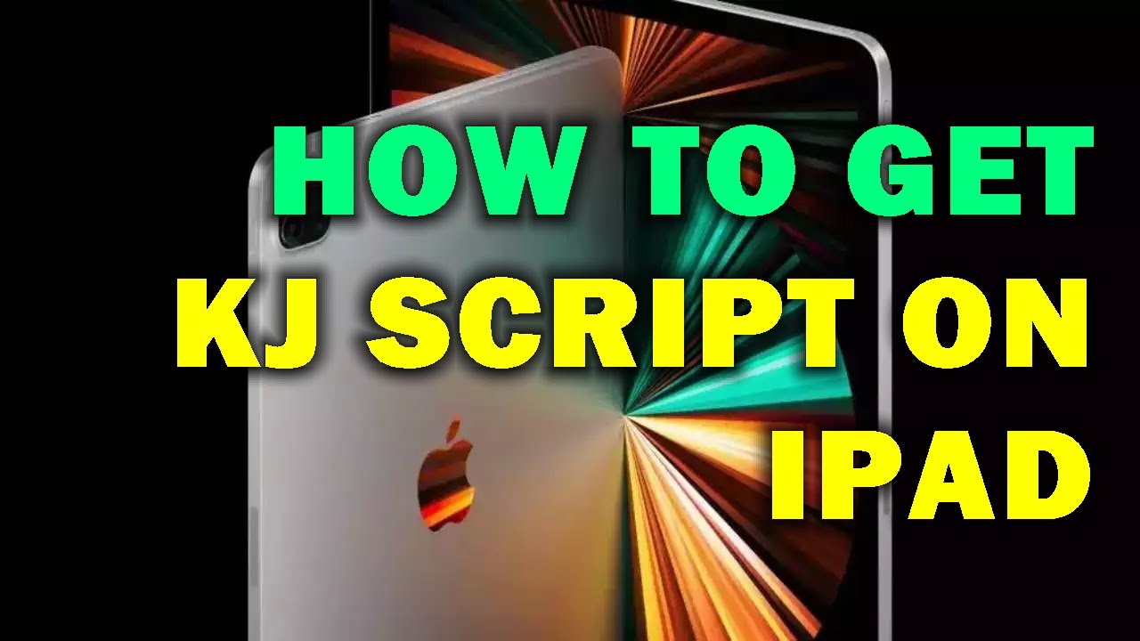 HOW TO GET KJ SCRIPT ON IPAD - YouTube