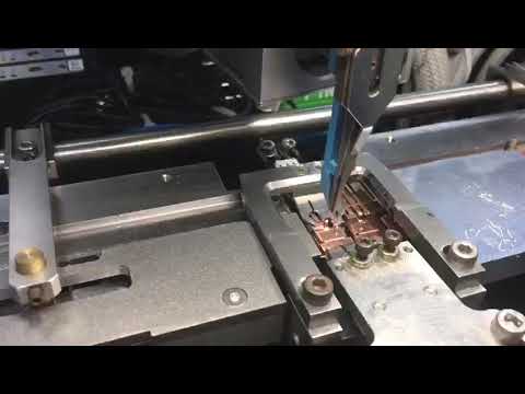 transistors making aluminium wedge bonding how it works ? - YouTube