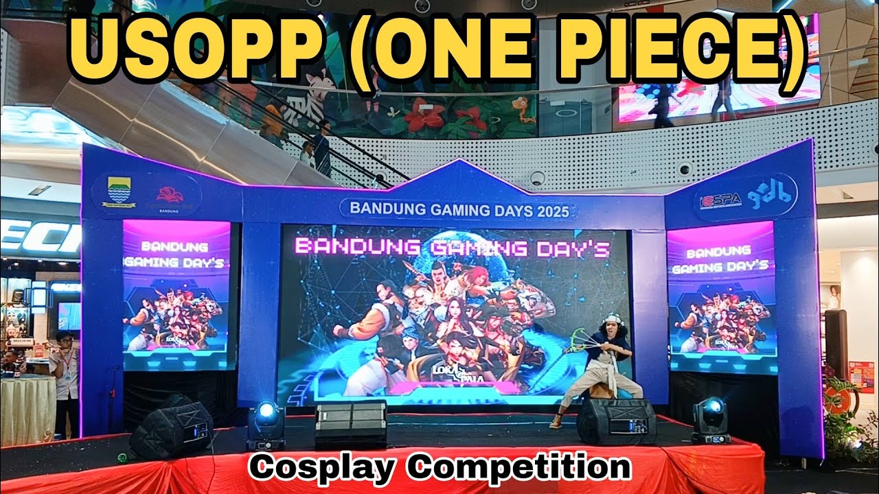 USOPP (ONE PIECE) at Cosplay Competition (Summarecon Mall Bandung ...