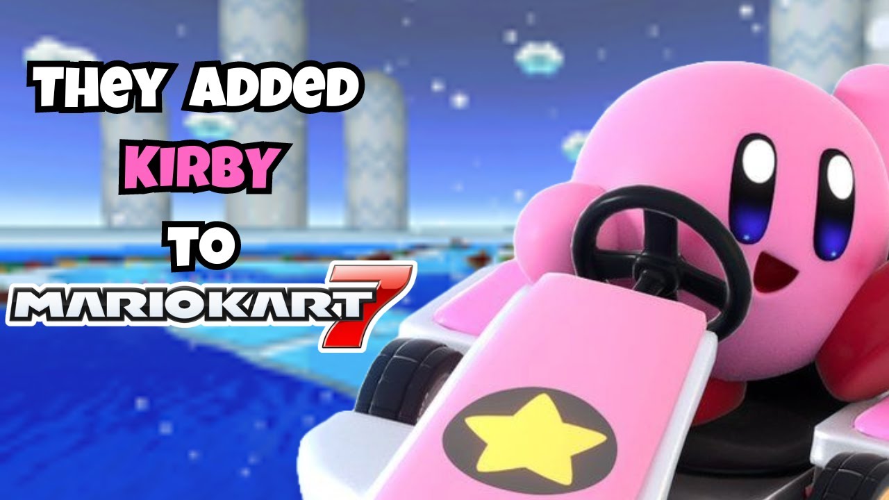 They Added Kirby To Mario Kart 7 - YouTube