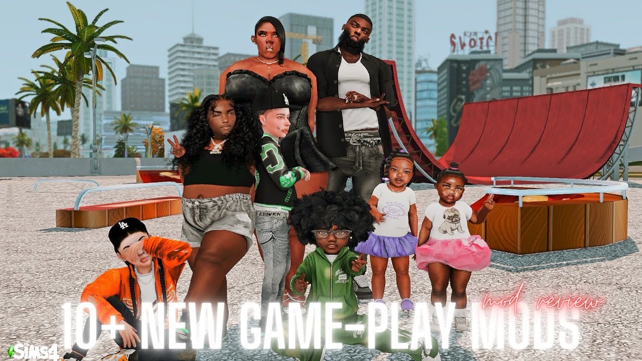 10+ NEW GAMEPLAY MODS + Links 🌴🔥| The Sims 4 | Mod Review - YouTube