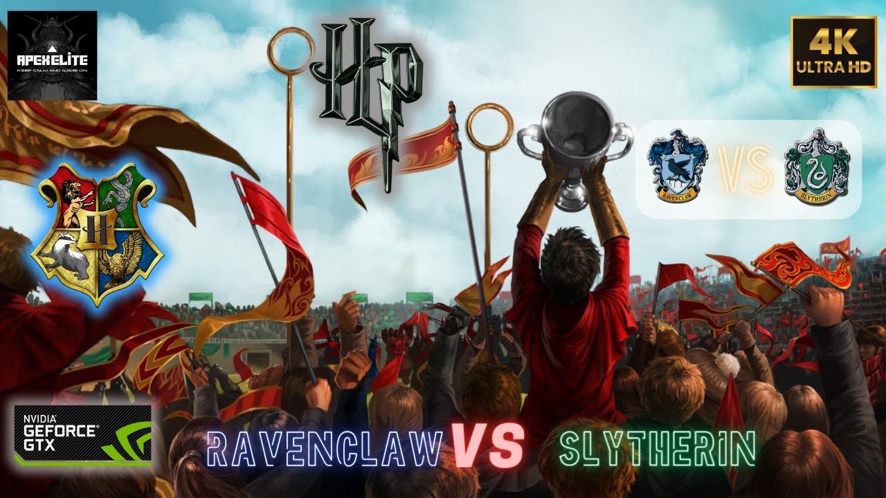 HARRY POTTER QUIDDITCH WORLD CUP - 4K ULTRA GRAPHICS - RAVENCLAW VS ...