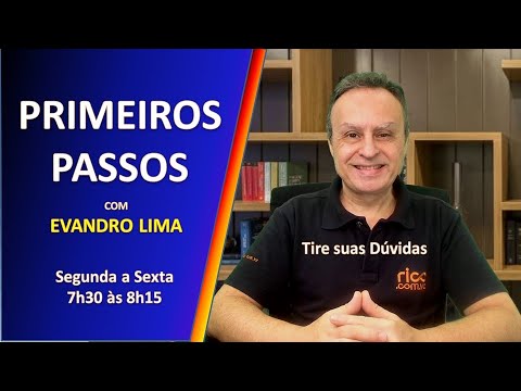 Primeiros Passos com Evandro Lima - 22/11/2021 - YouTube
