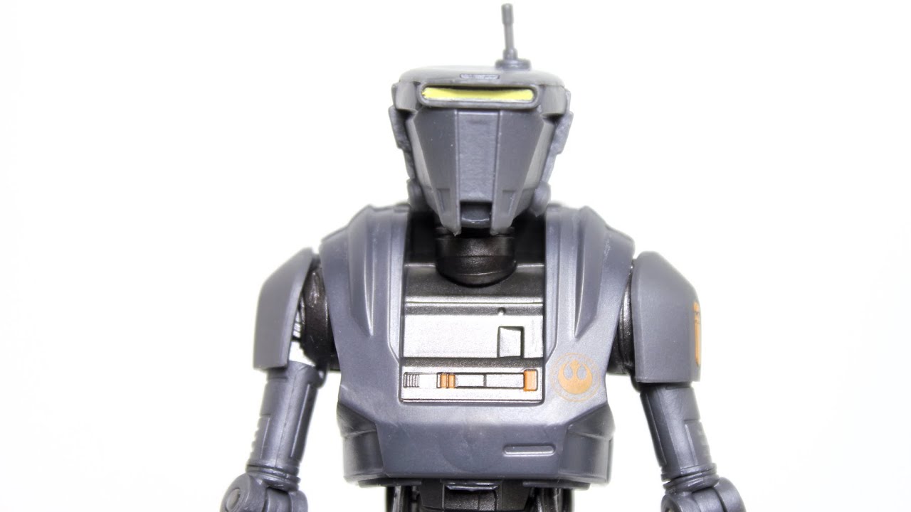 Star Wars NEW REPUBLIC SECURITY DROID Black Series figure review - YouTube