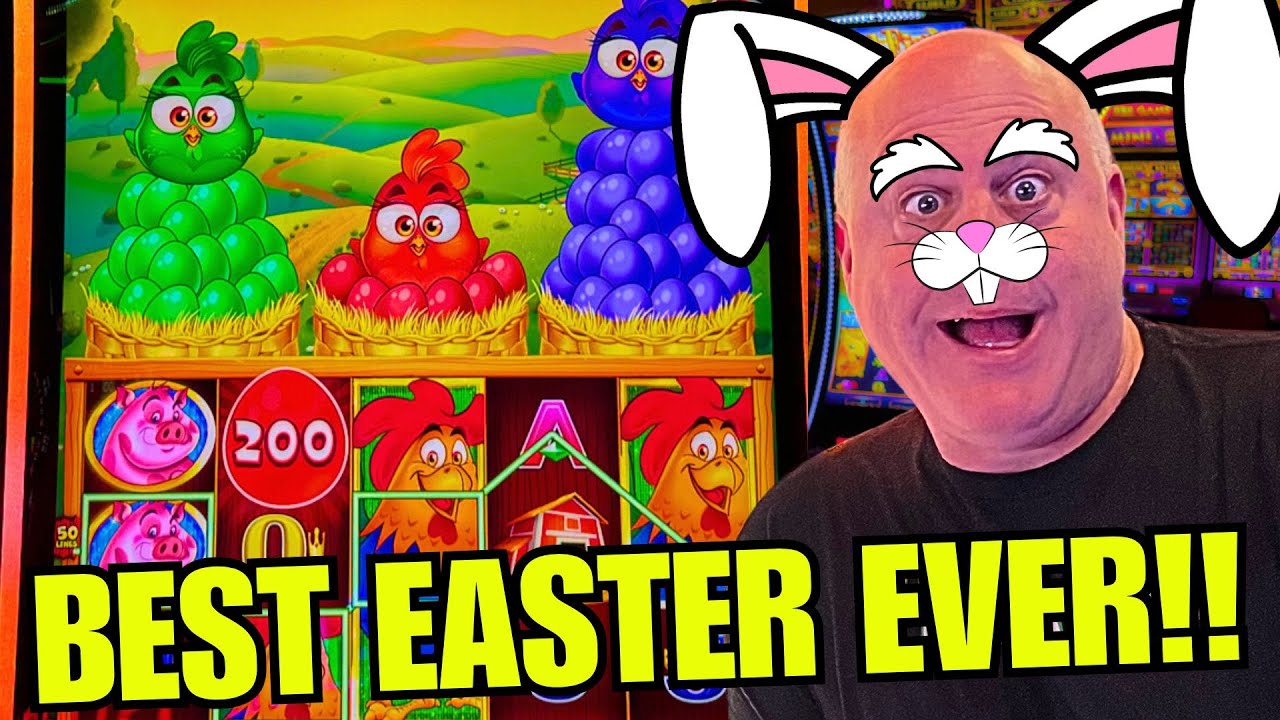 THE RAJA FINDS ENDLESS EASTER EGGS ON CRAZY CHICKENS!!!! - YouTube