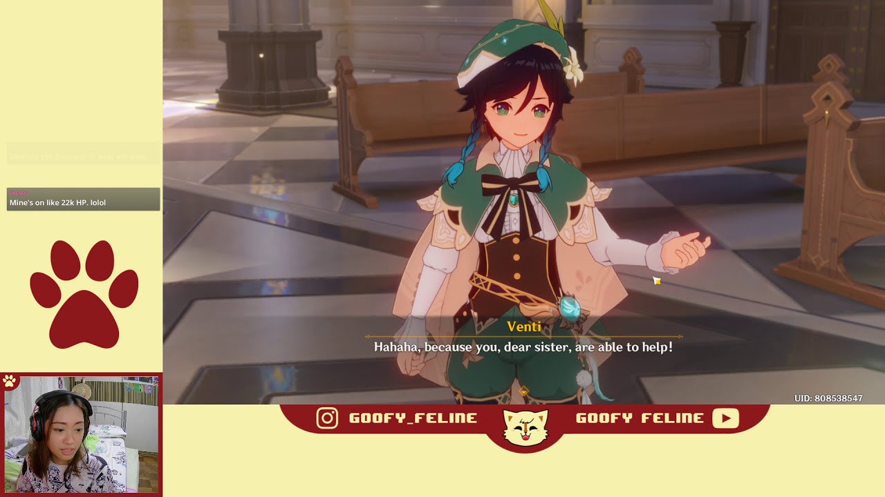 GoofyGaming : Genshin Impact | Venti crying Onee-san - YouTube