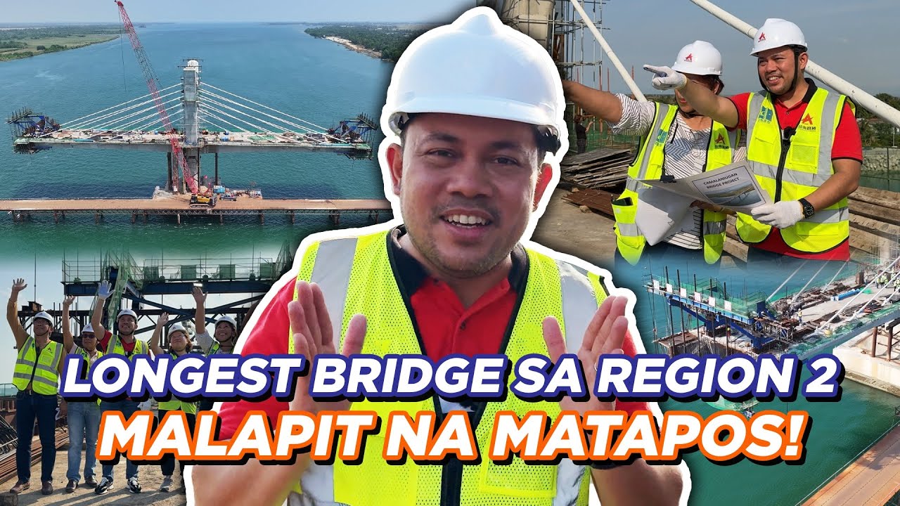 Mark Villar Vlog #34: Longest bridge sa Region 2, malapit na matapos ...