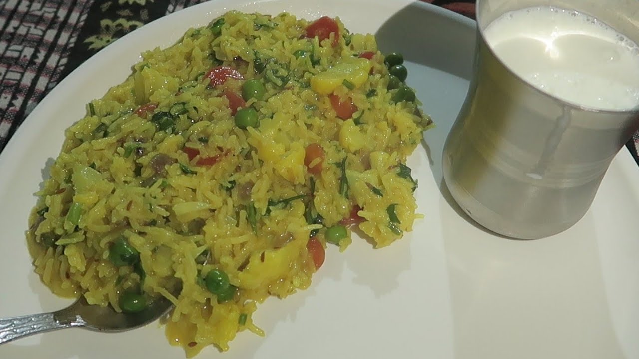 veg rice punjabi style How to Make Vegetable mix Rice Recipe easy to ...