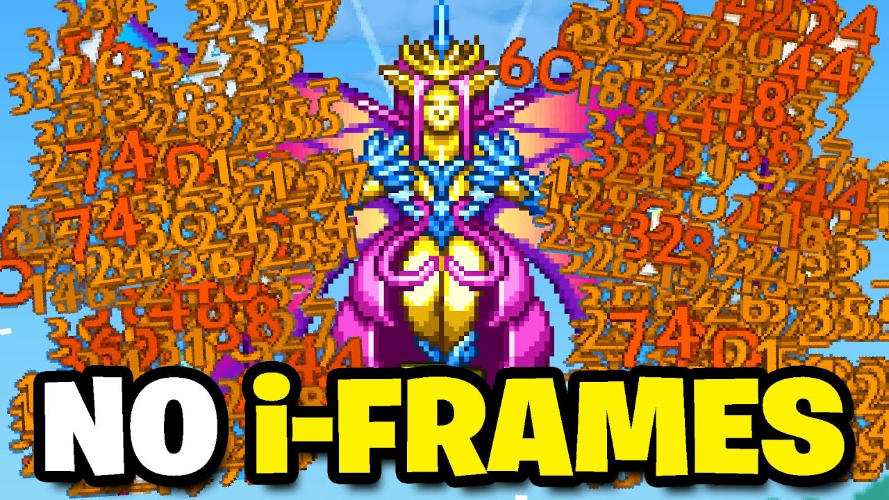 Terraria But There is NO IMMUNITY FRAMES! - YouTube