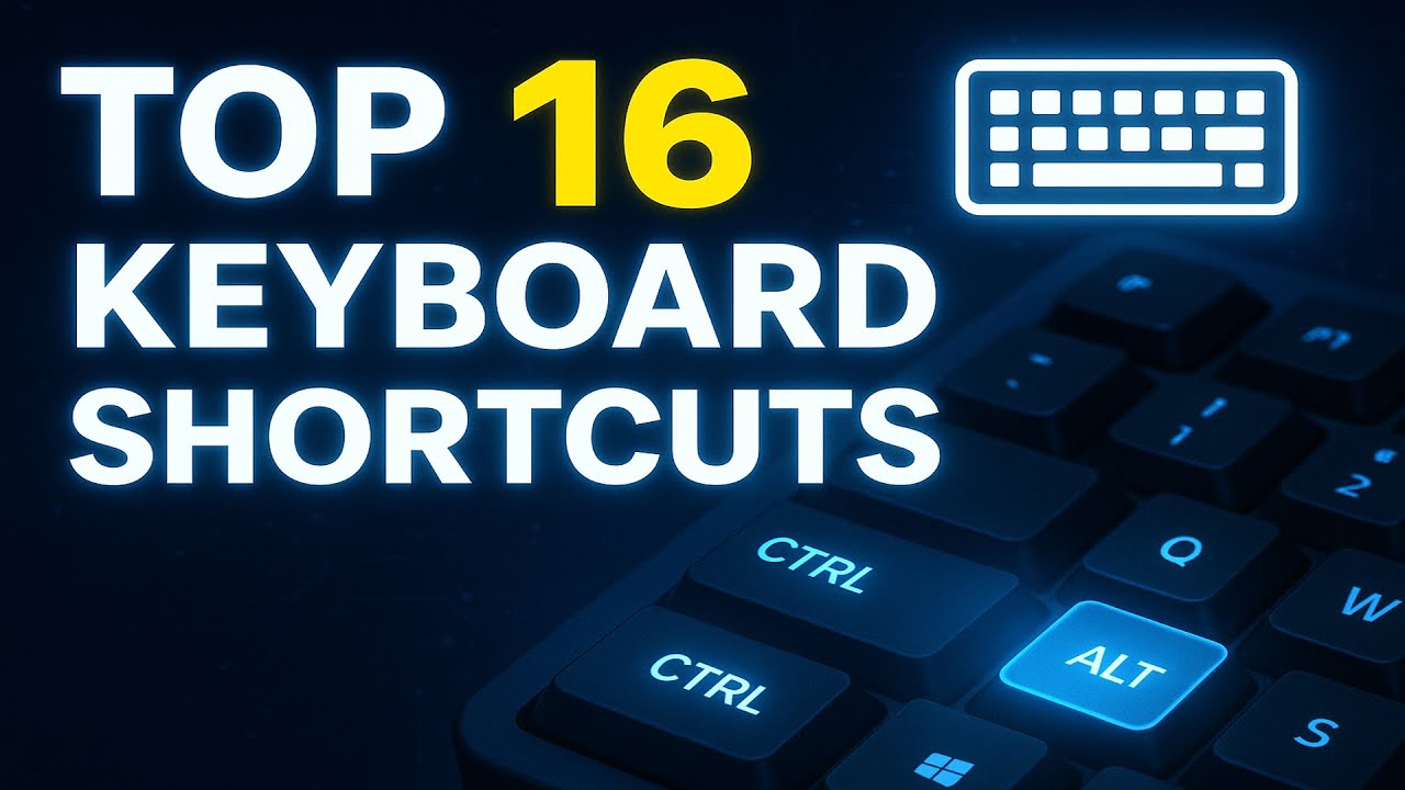 Keyboard Master with These 16 Useful Shortcut Keys Use || Tips and ...