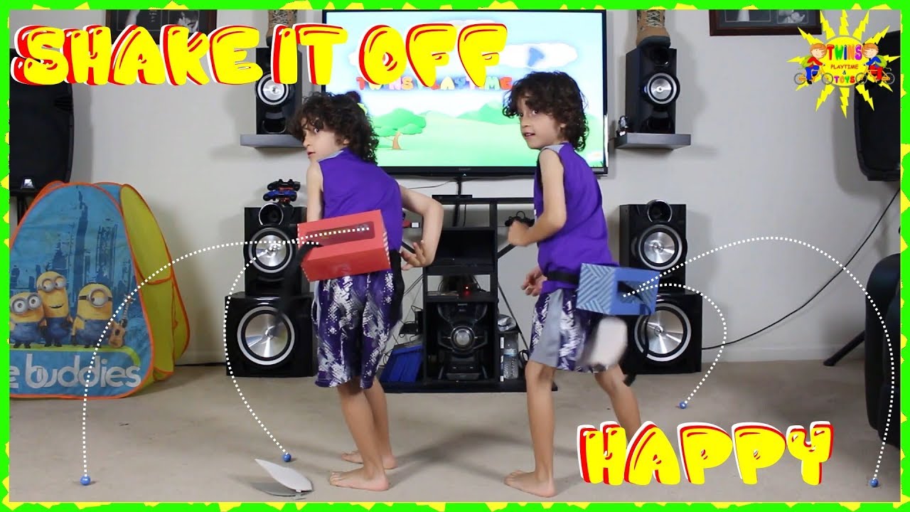 Shake it off Kids Game Review with Pharrell Williams - Happy Song - YouTube