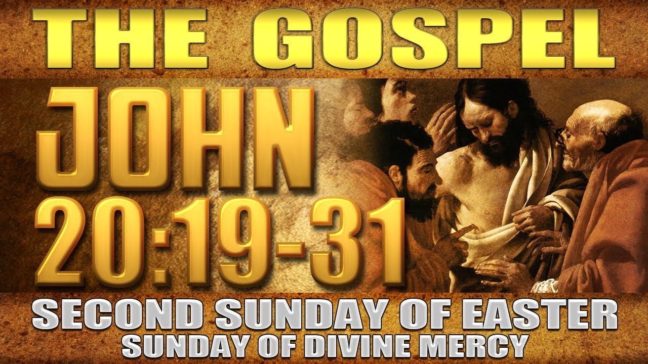 1st Reading John 20 19 31 YouTube 1st Reading John 20 19 31 YouTube