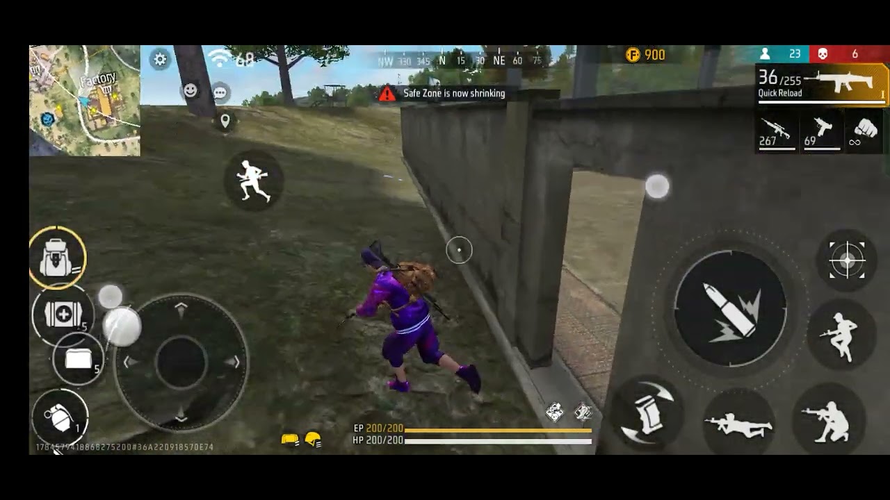 Today I won with ease in free fire because it was very easy - YouTube