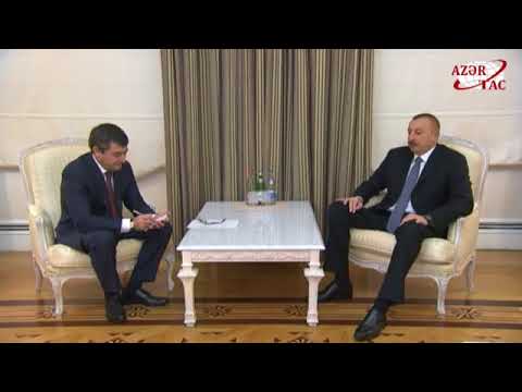 President Ilham Aliyev received Uzbek deputy prime minister