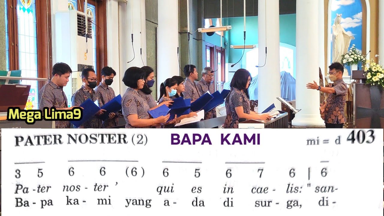 PS 403 BAPA KAMI / PATER NOSTER (2). Mega Lima9 - YouTube Music