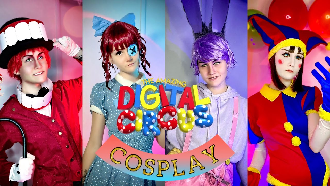 The Amazing Digital Circus COSPLAY compilation - YouTube