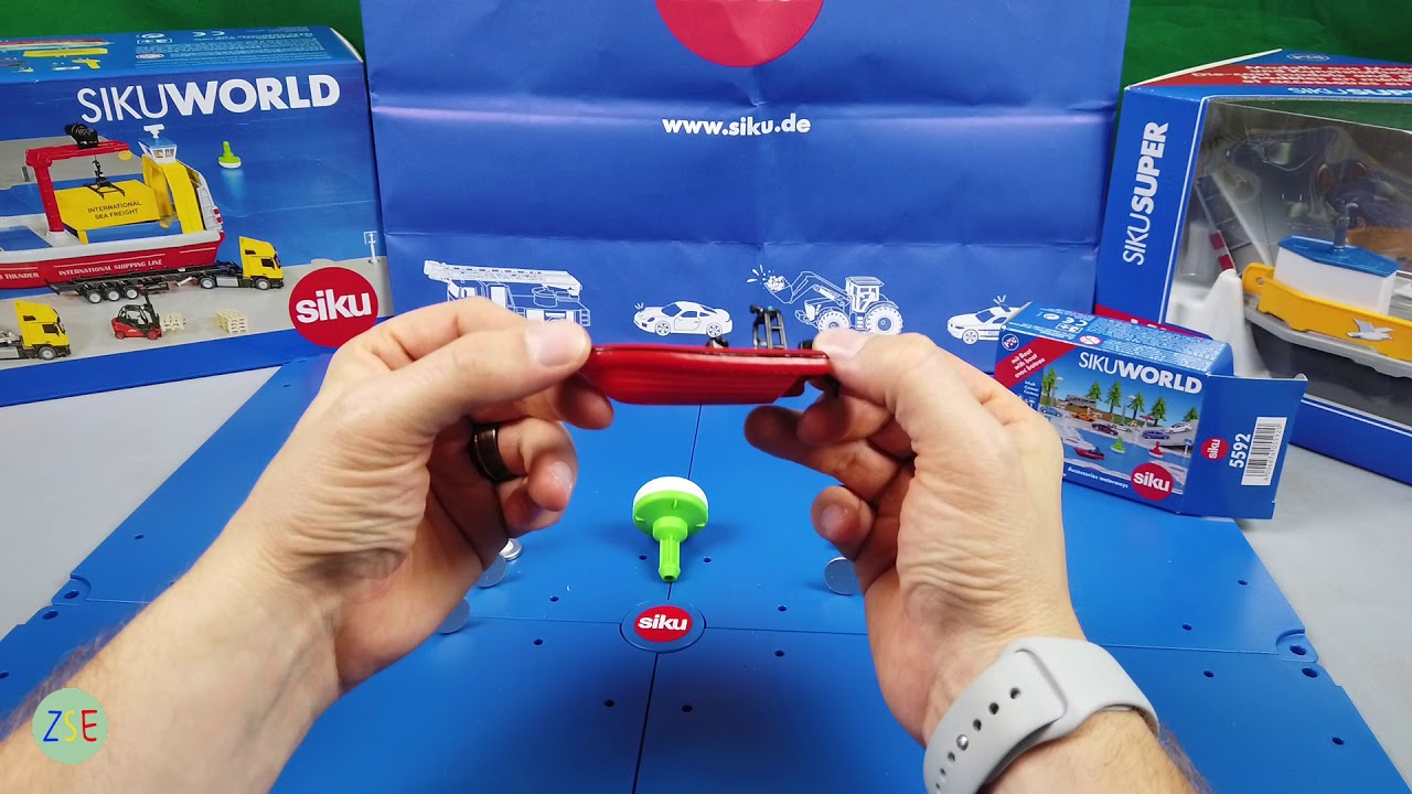 Siku - Sikuworld Waterways - 5592 - Review - YouTube