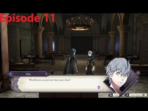 Fire Emblem Three Houses Episode 11: Recruiting Ashe and Cyril - YouTube