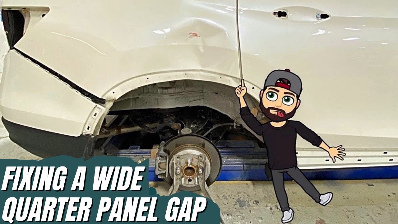 Fixing A Wide Quarter Panel Gap! - YouTube