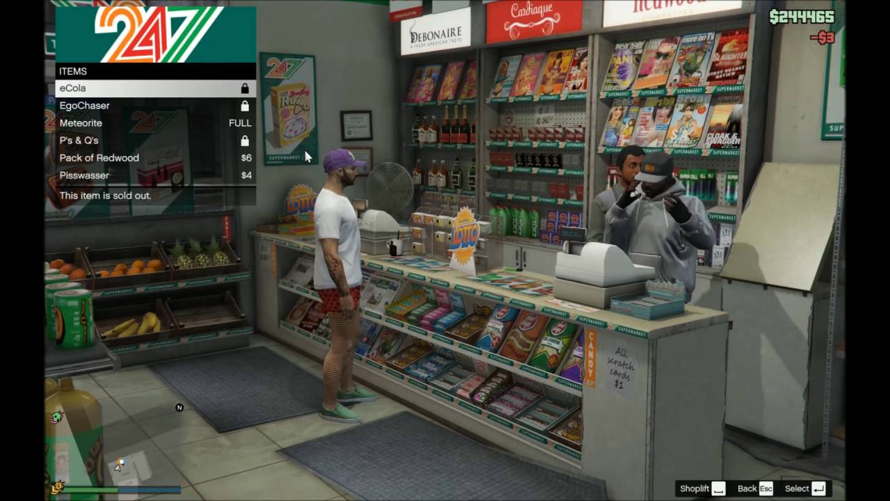 hacking the cash register - GTA V - YouTube