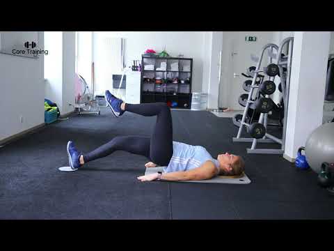 SINGLE LEG GLIDING HAMSTRING CURL - YouTube