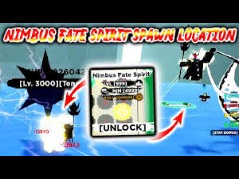 Shindo Life || Nimbus Fate || Spawn Location + Show case - YouTube