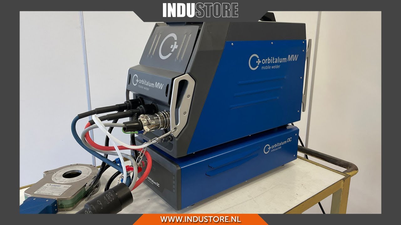Industore: Orbitaal lassen | Automatisch TIG lassen met de nieuwe Orbitalum Mobile Welder OC ...
