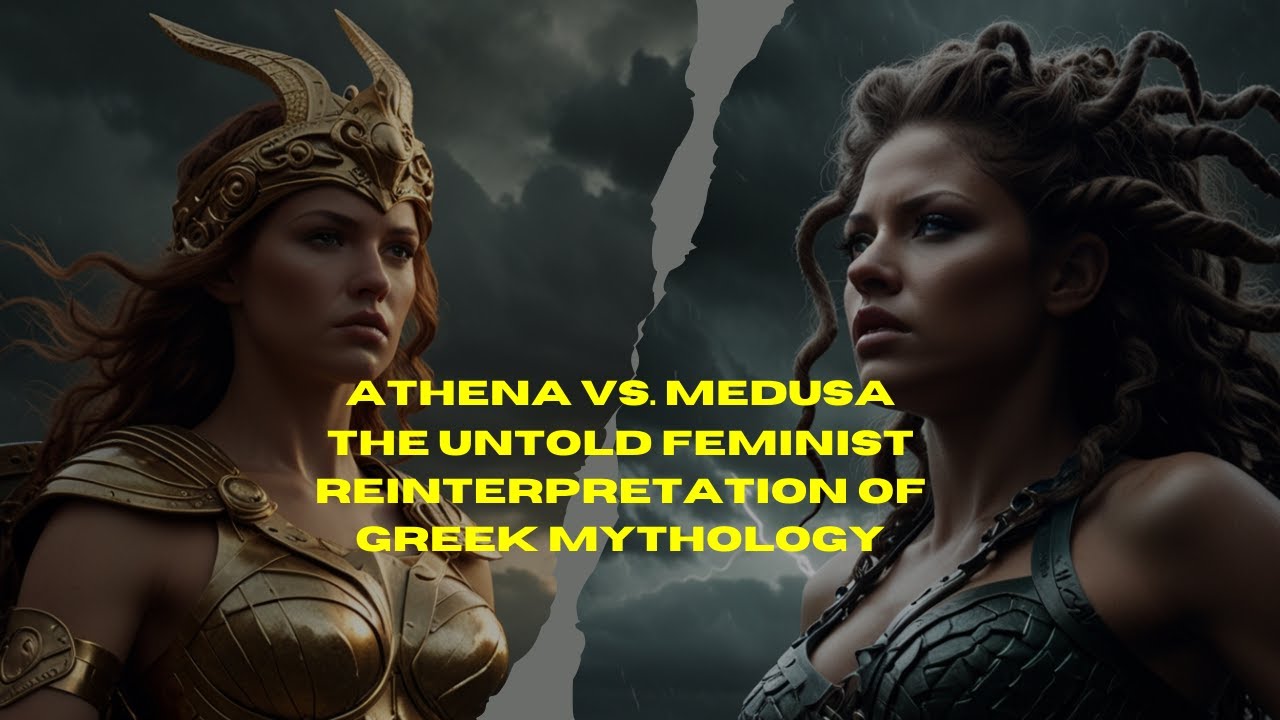 Athena vs Medusa The Untold Feminist Reinterpretation of Greek ...