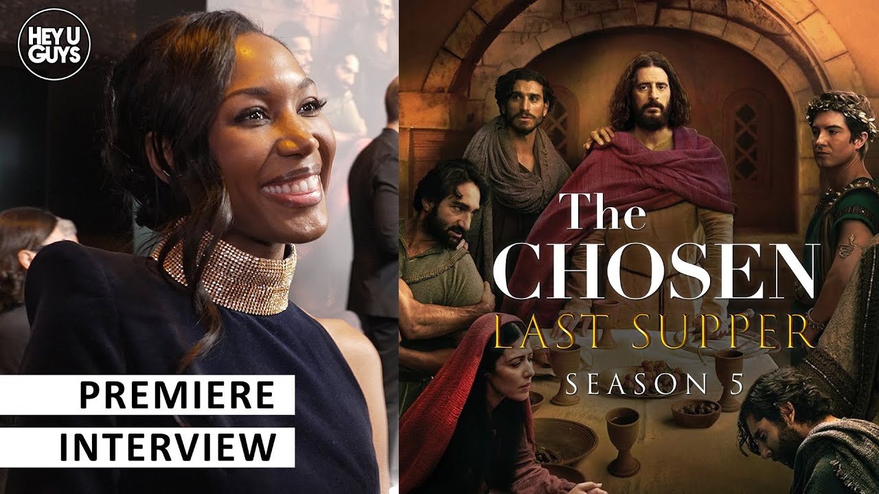 Amber Shana Williams (Tamar) | The Chosen Season 5 Red Carpet Interview ...