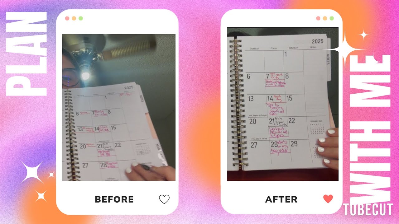 Plan With Me - YouTube