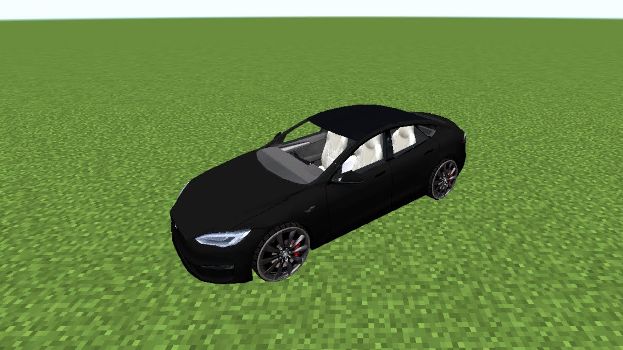 Tesla S-Plaid / Minecraft Mod - YouTube