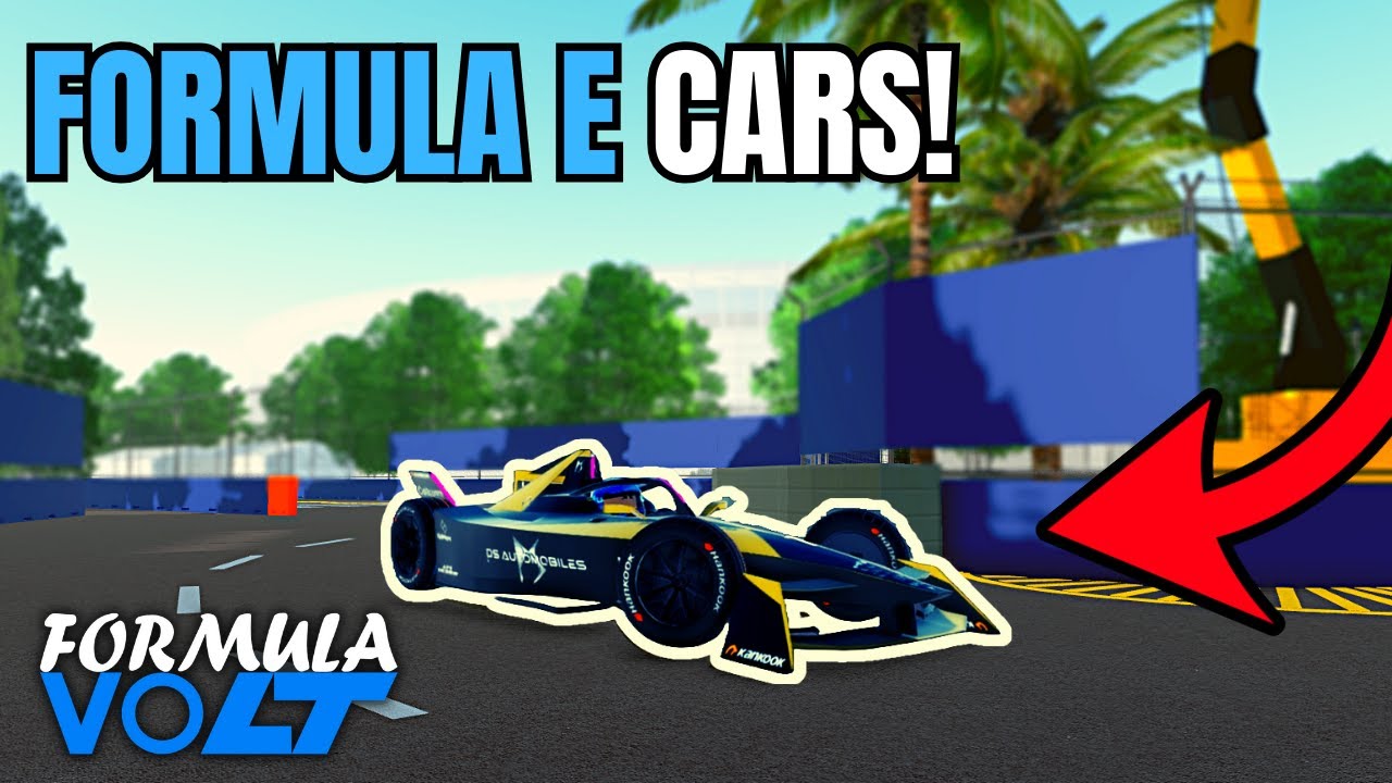 This *NEW* Roblox game has FORMULA E CARS! (Formula Volt 23 Early ...