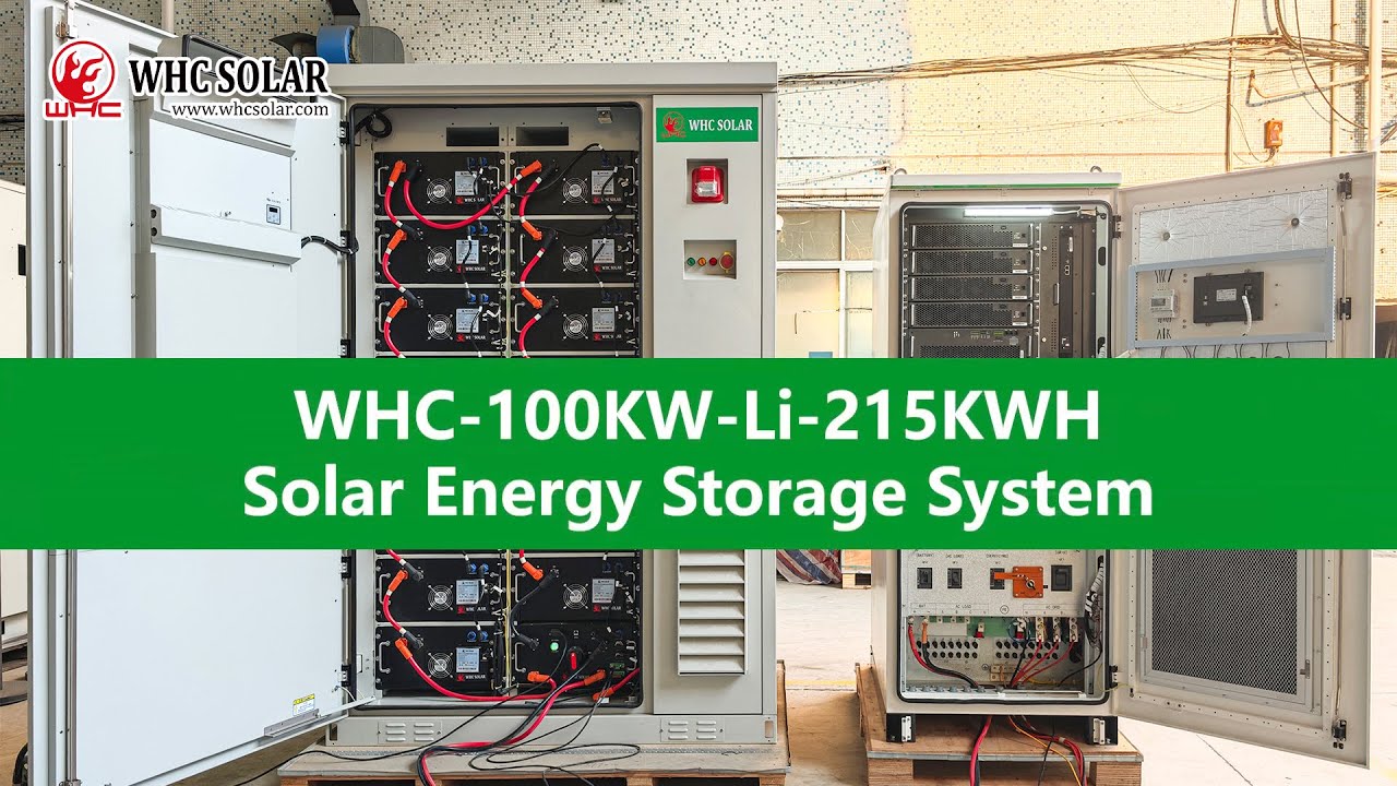 WHC 100KW Li 215 04KWH Solar Energy Storage System | 100KW Solar ...