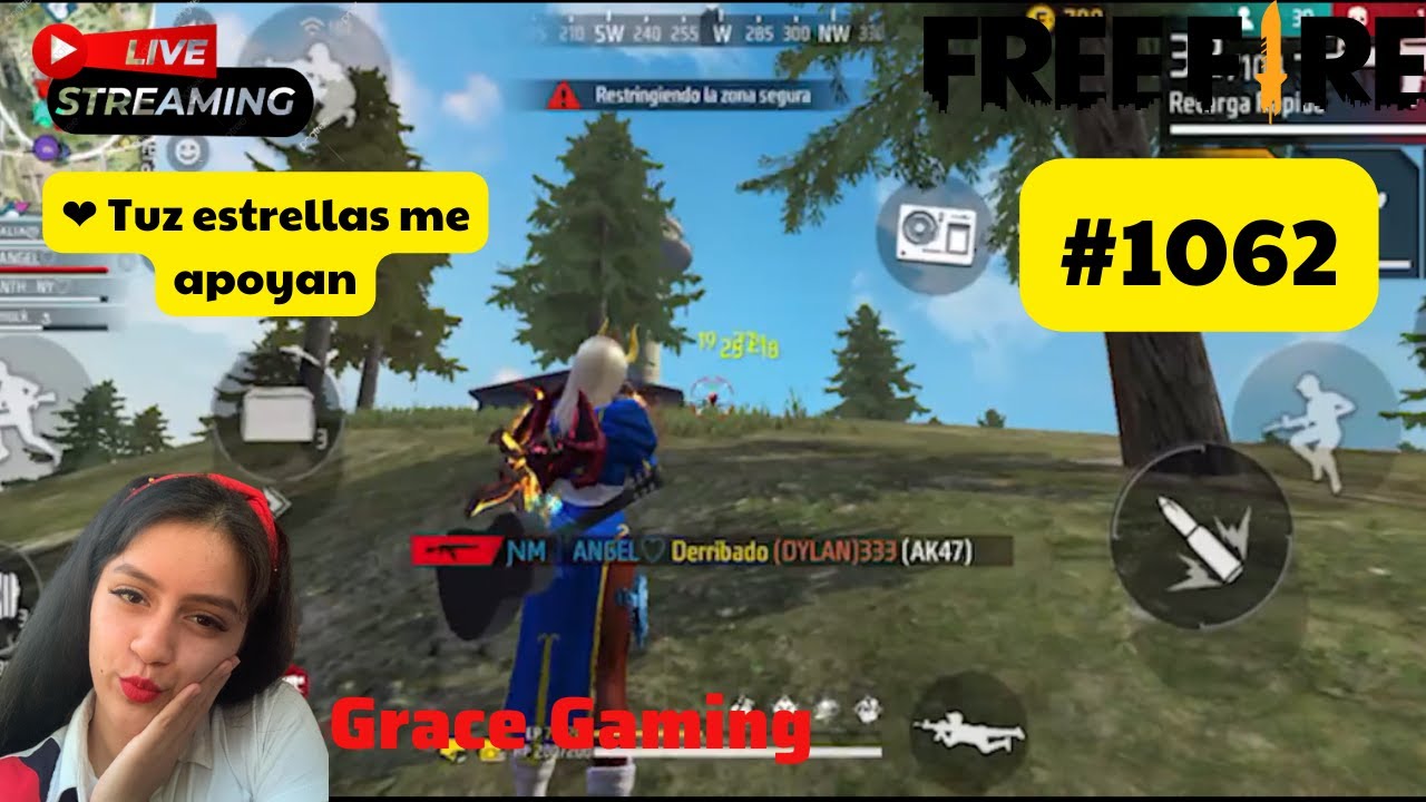 Grace Gaming | Garena Free Fire | ️ Tus estrellas me apoyan a seguir ...