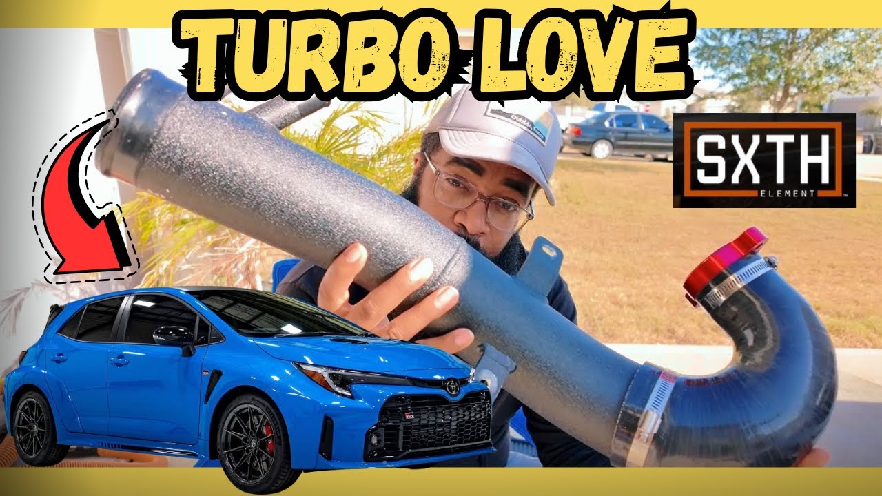 GR Corolla TURBO Inlet Mod | Install - YouTube