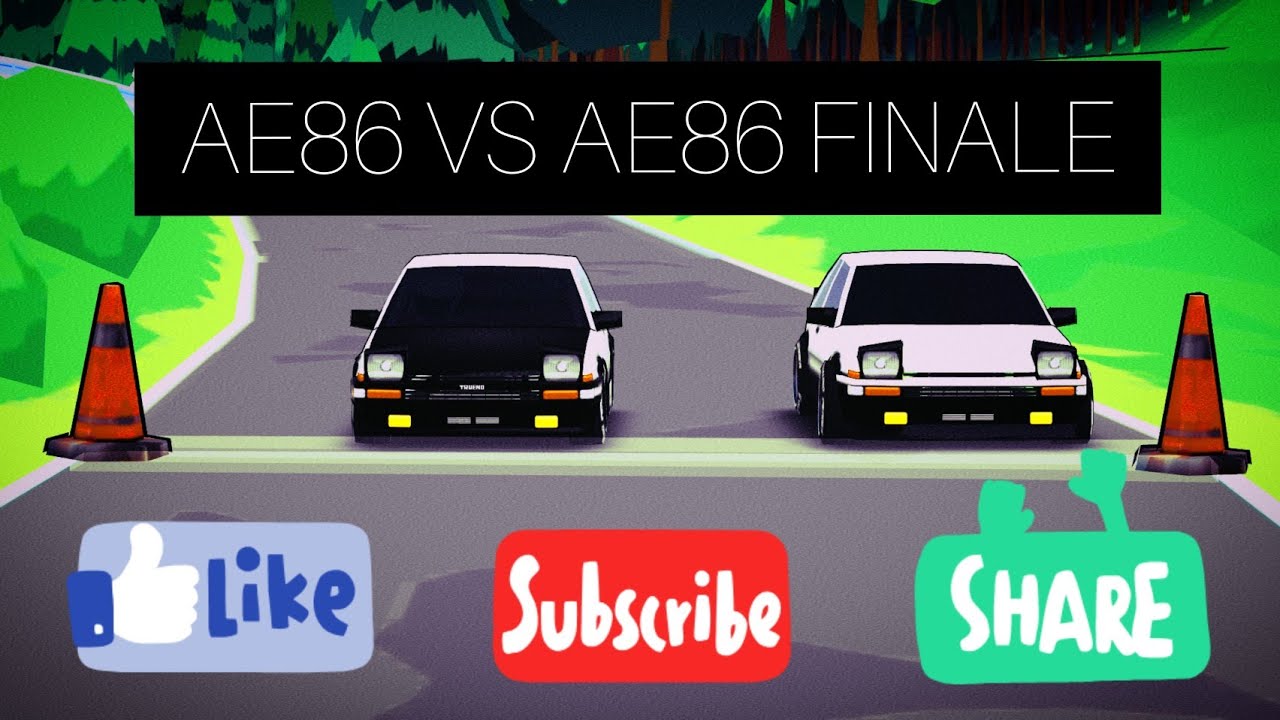 FR Legends × Initial D Final Stage: AE86 VS AE86 FINALE - YouTube