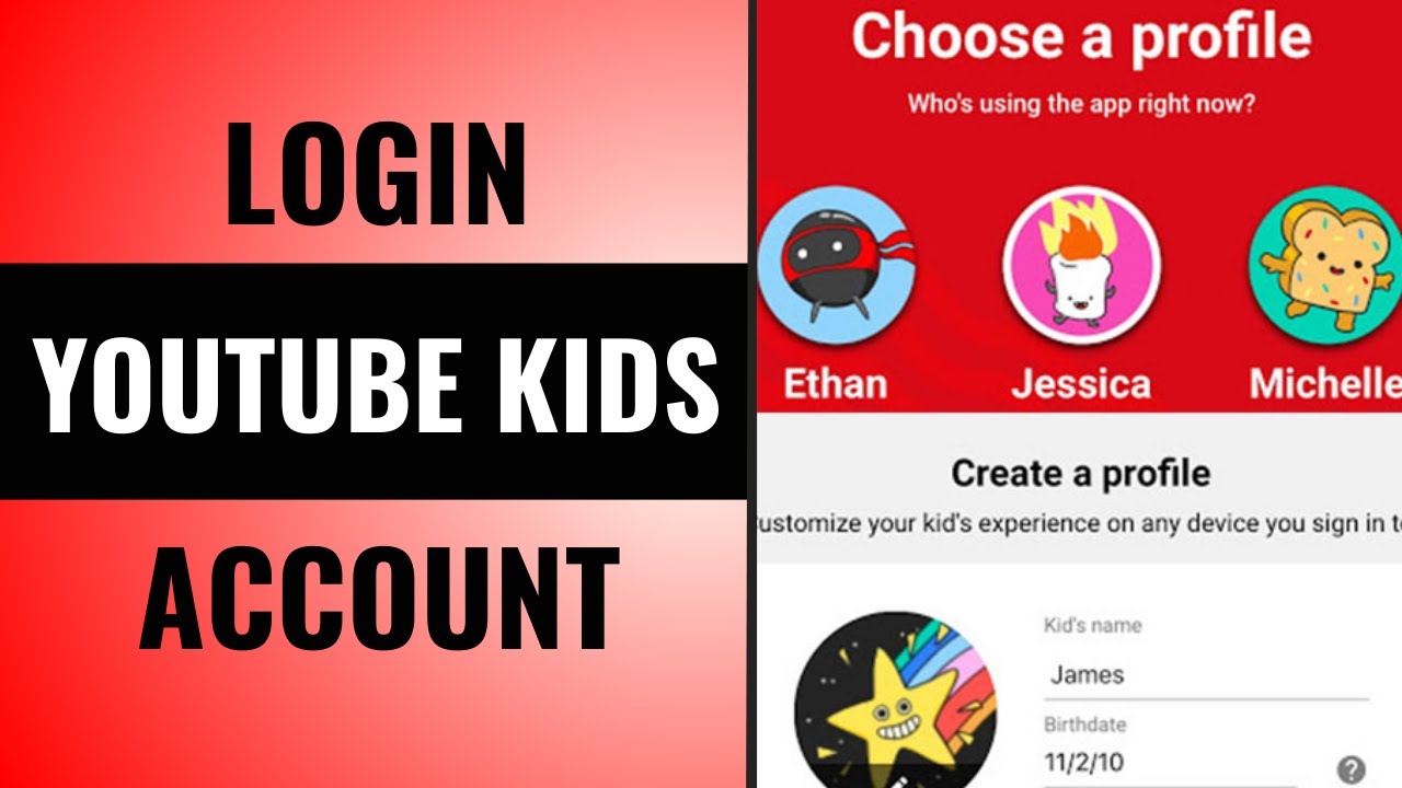 How to Login YouTube Kids Account 2025 | YouTube Kids Sign In - YouTube