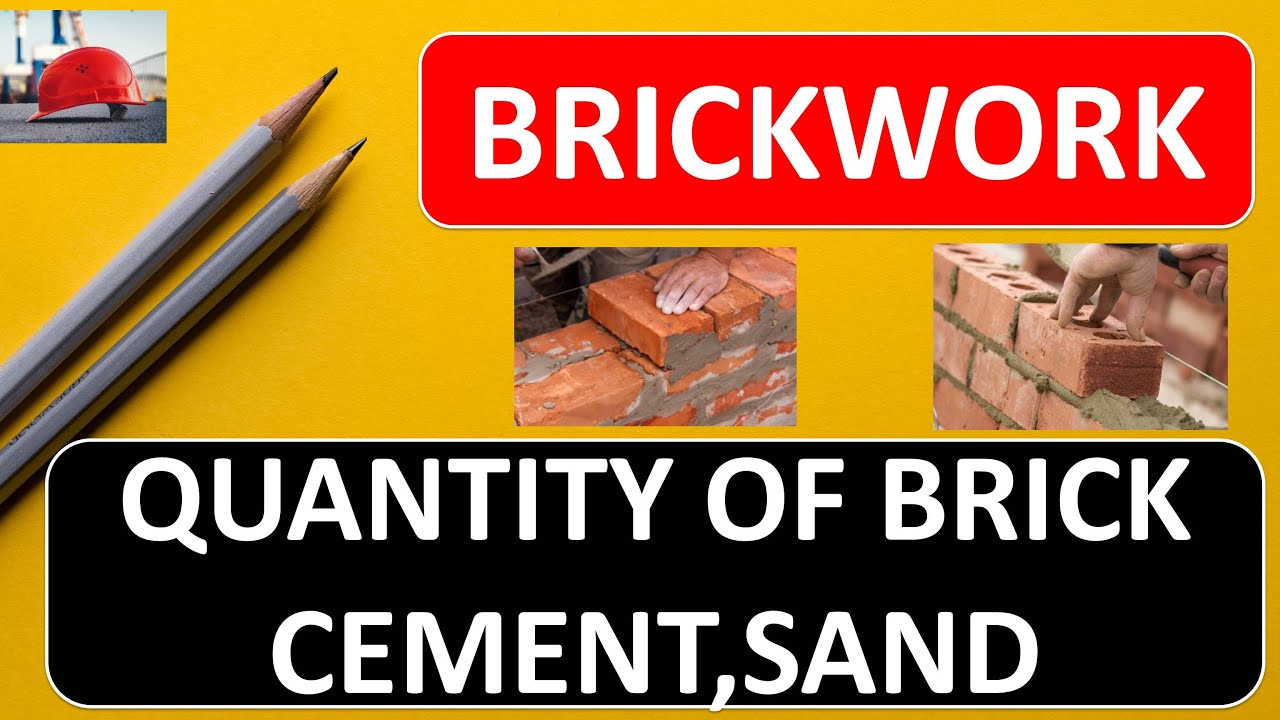 brickwork calculation method, brickwork measurement calculation of ...