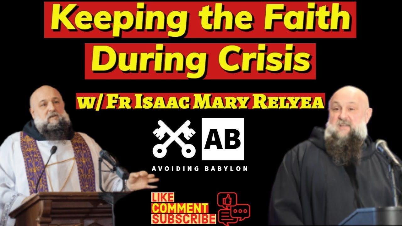 "Where sin abounded, grace did more abound" - w/ Fr Isaac Mary Relyea - YouTube