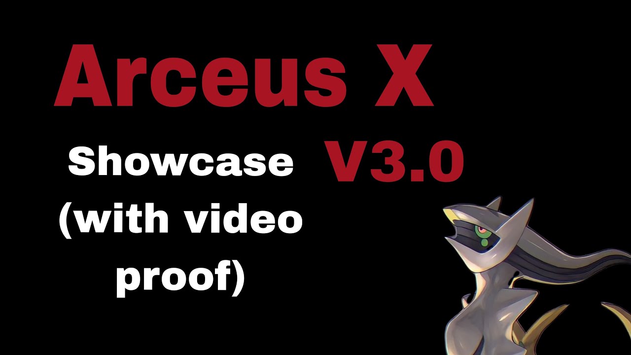 Arceus X 3.0.0 Showcase with video proof - YouTube