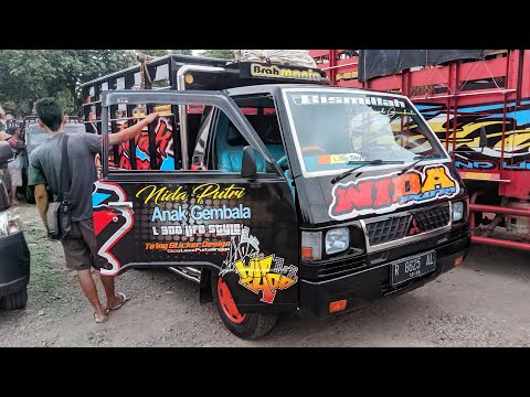 L300 MINI TRUK WIDA PUTRI MUAT SAPI BESAR, MODIFIKASI L300 TERBARU 2023
