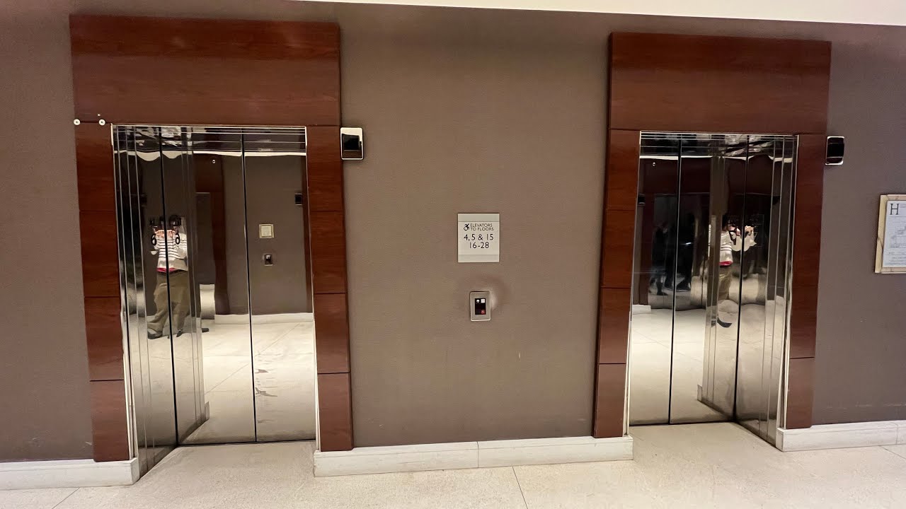 Otis Low-Rise Elevators At The Crowne Plaza Hotel In Times Square ...