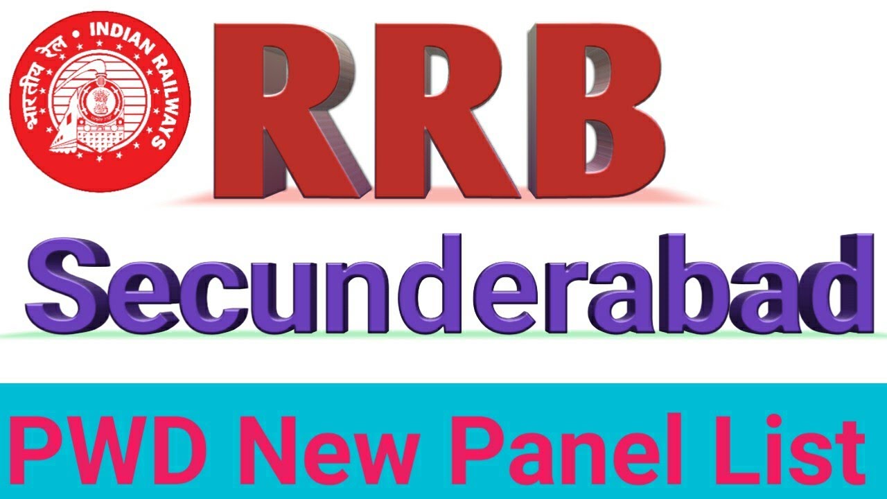 RRB Secunderabad New Panel List. - YouTube