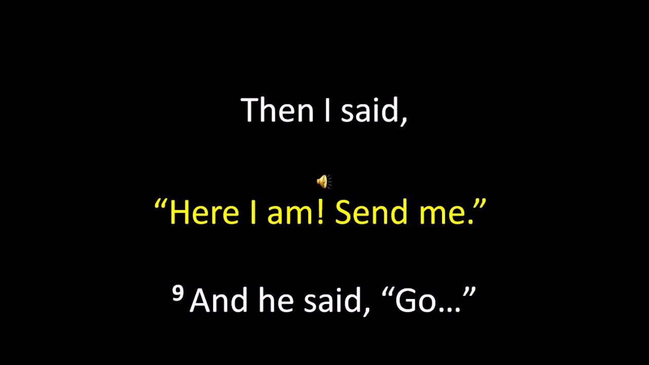 Here Am I, Send Me Tyler Townes - YouTube