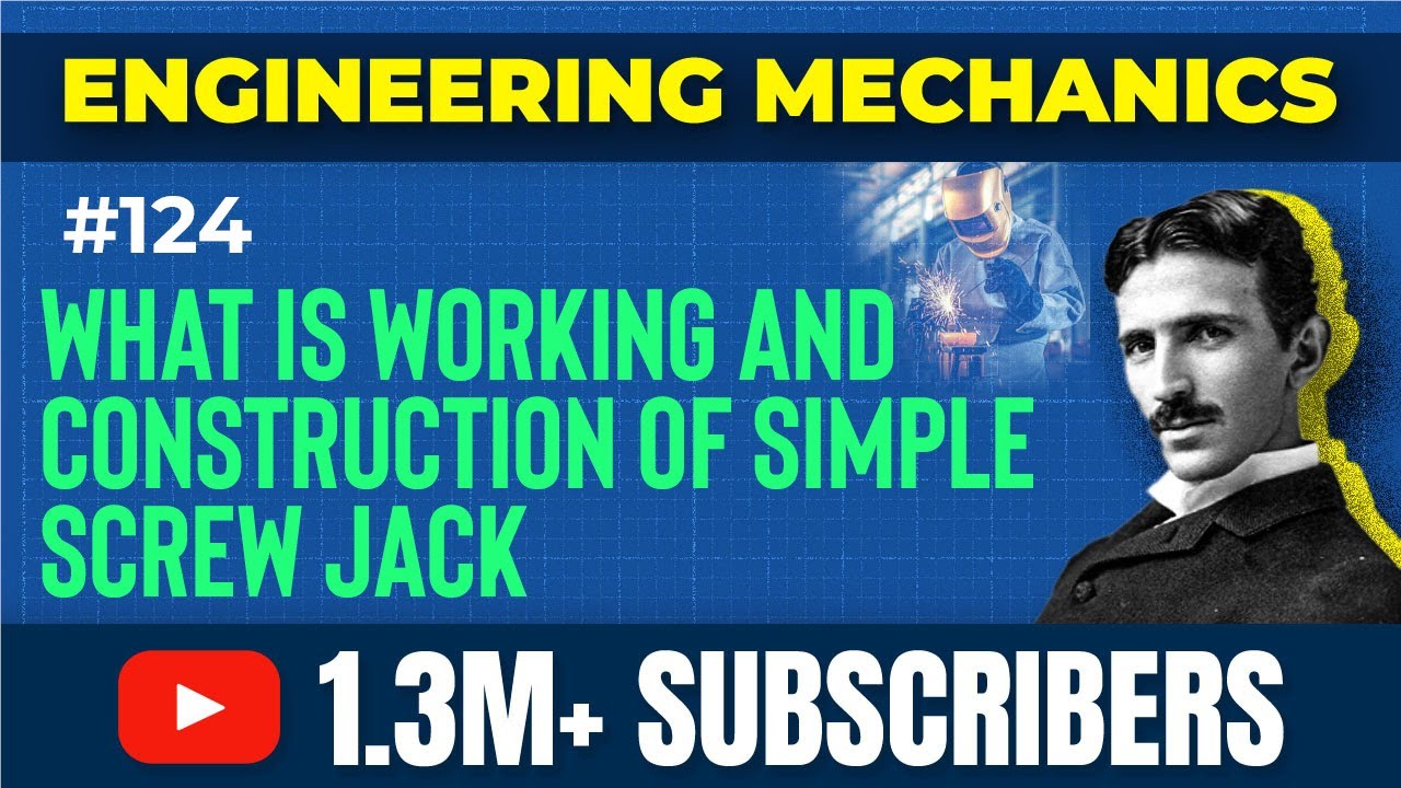 Working and Construction of Simple Screw Jack - Simple Machines ...